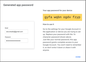 How to set up App Passwords in Gmail